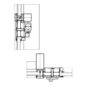 Pfosten-Riegel-System | Aufsatzsystem | STABALUX AK-S